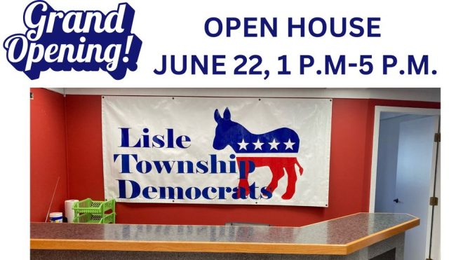 Lisle Township Democratic Organization – “If not me, who? If not now ...