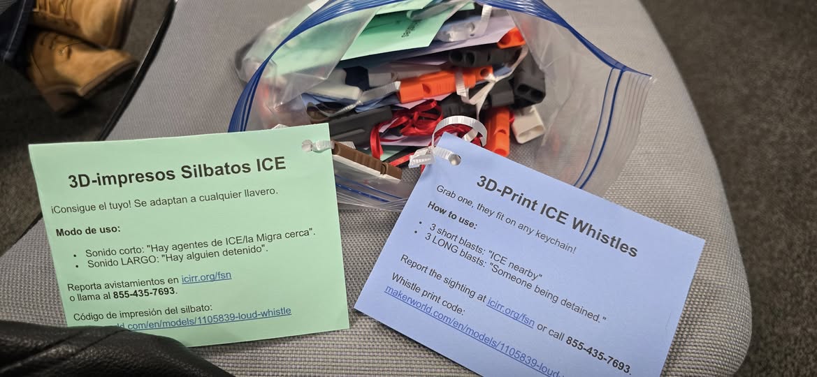 Help Fight ICE Brutality With Whistles! - Lisle Township Democratic ...